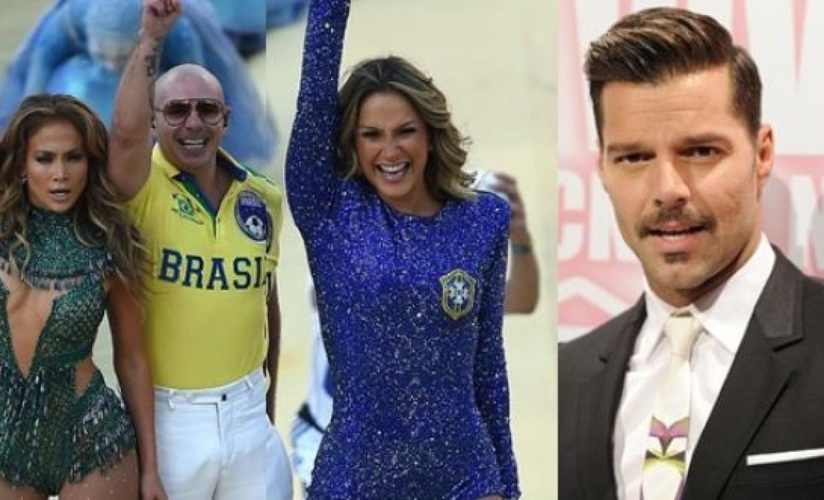Ricky Martin a favor del show de J.Lo y Pitbull en el Mundial