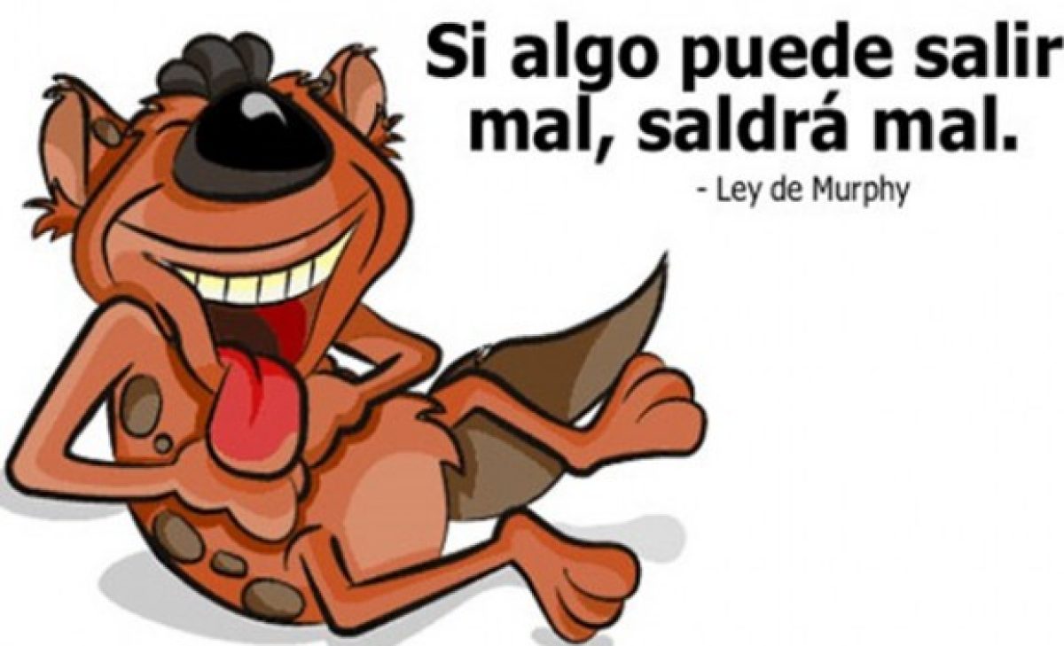 ¿Sabes cuáles son las leyes de murphie?