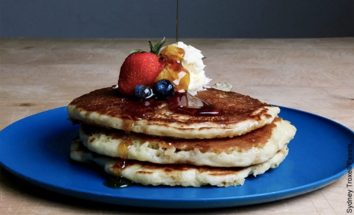 Receta de pancakes, puedes elegir una para cada día