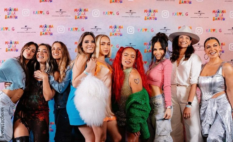 Karol G celebró el lanzamiento de su nuevo álbum con tremenda fiesta