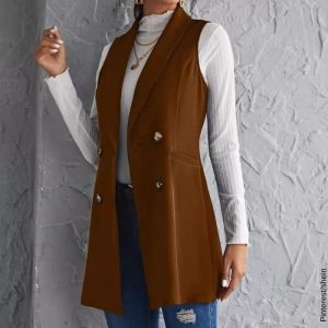 Outfit con chaleco de vestir mujer, ¡para todos los gustos!