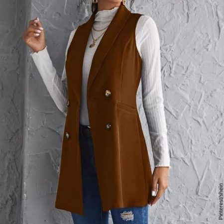 Outfit con chaleco de vestir mujer, ¡para todos los gustos!