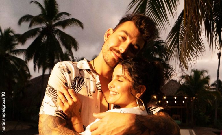 Por fotos, dicen que Martina La Peligrosa se casó con Daniel Caballero