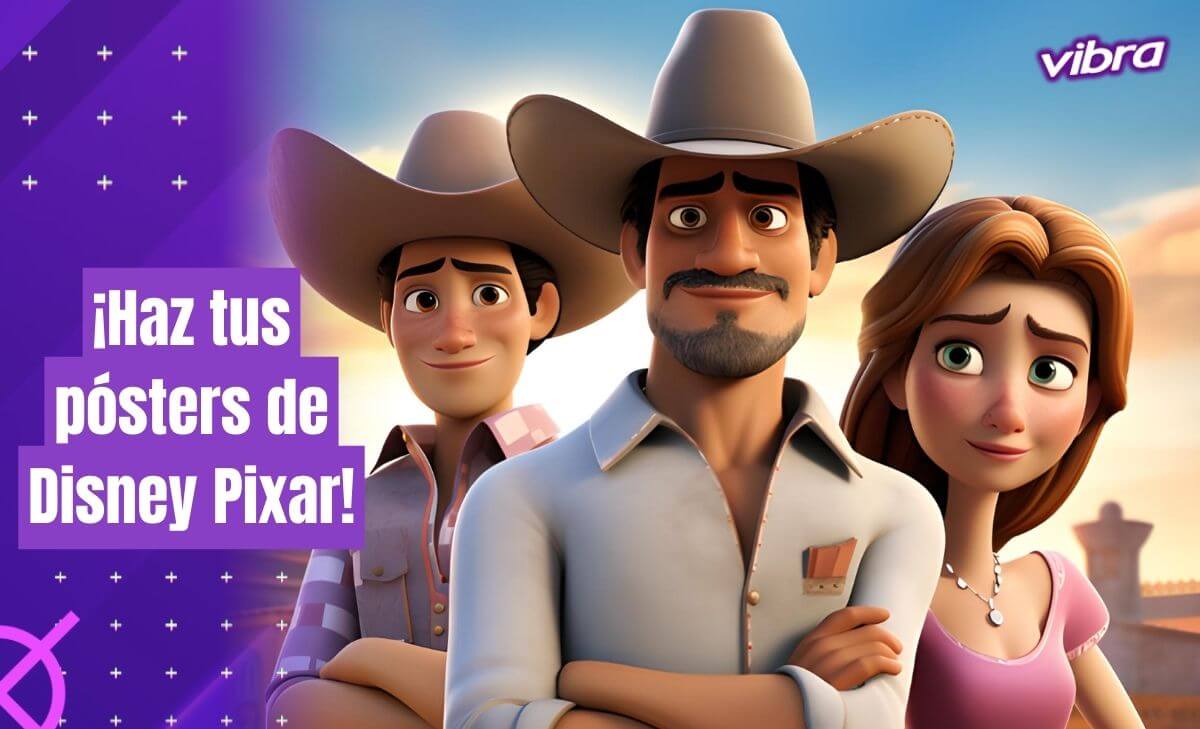 ¡Facilísimo! Haz tu propio póster a lo Disney Pixar con IA