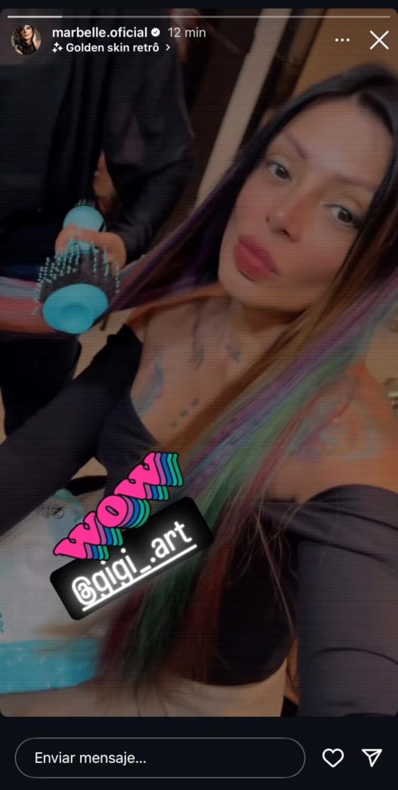 Marbelle sorprendió con su drástico cambio de look