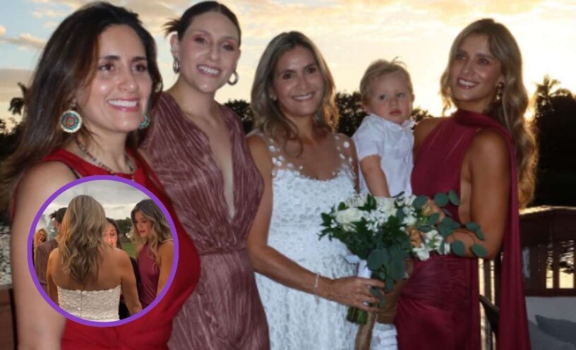 Así fue la lujosa boda de la mamá de Laura Tobón: Se casó a los 60 años