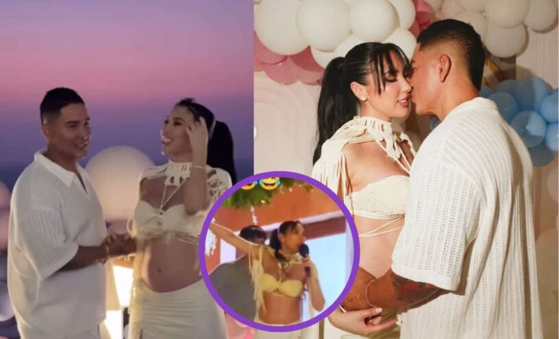 ¿Cuál fue el percance que tuvo Aida Victoria Merlano en revelación de género de su bebé?