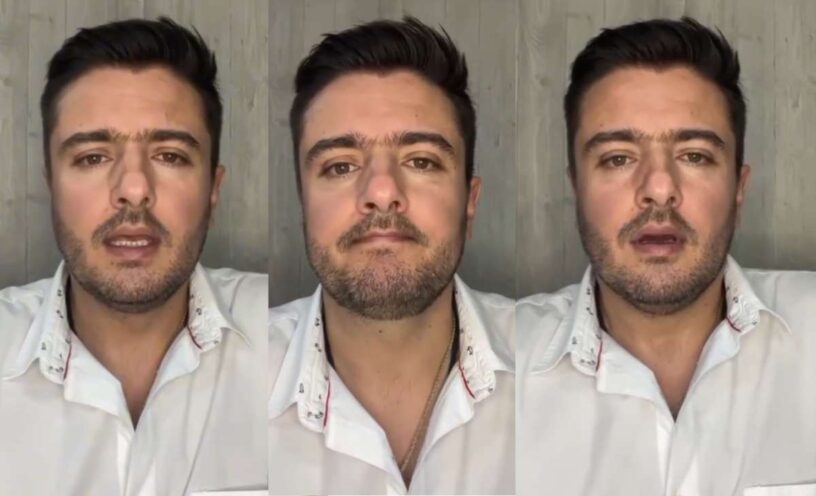 El actor Andrés Sandoval denunció a su expareja por presunto maltrato