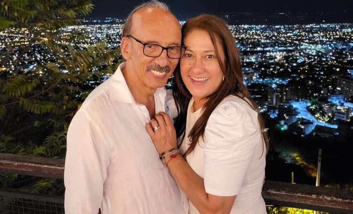 Amparo Conde, esposa de Jore Herrera mostró una herida en su rostro