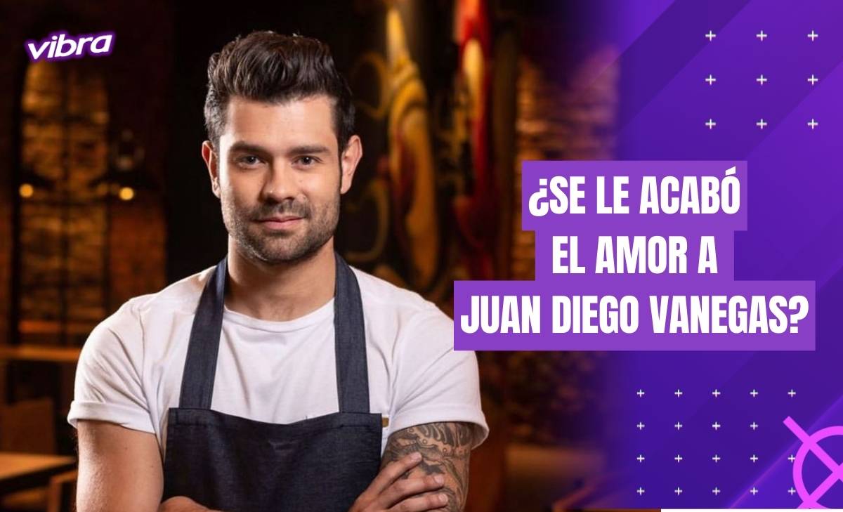 ¿Solterito y a la orden? Juan Diego Vanegas, chef de Día a Día, se divorció