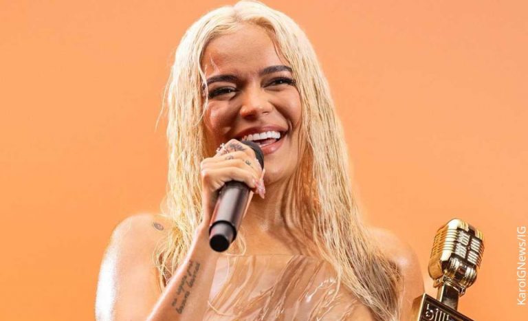 ¡Qué espectáculo! Karol G derrochó sensualidad en los premios Billboard ...