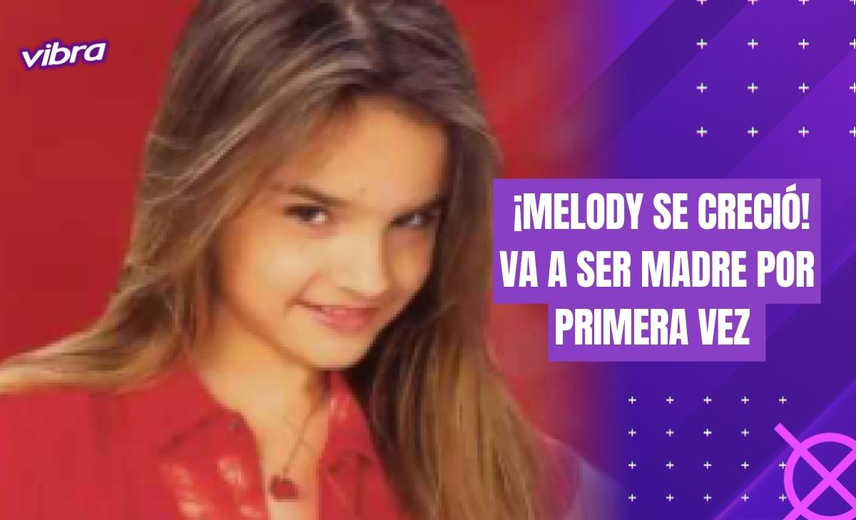 Así luce Melody, la cantante de 'El Baile del gorila', ¡y está embarazada!