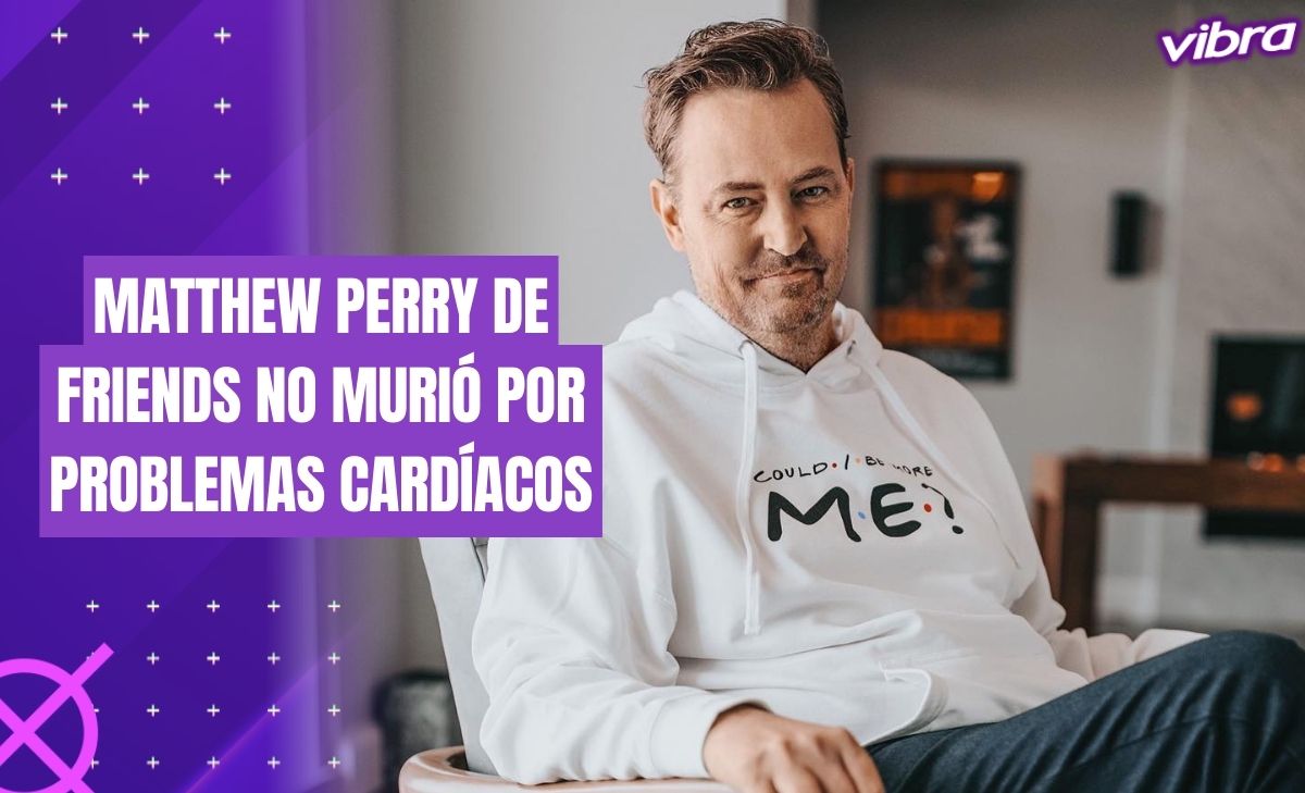 La verdadera causa de la muerte de Matthew Perry de 'Friends'