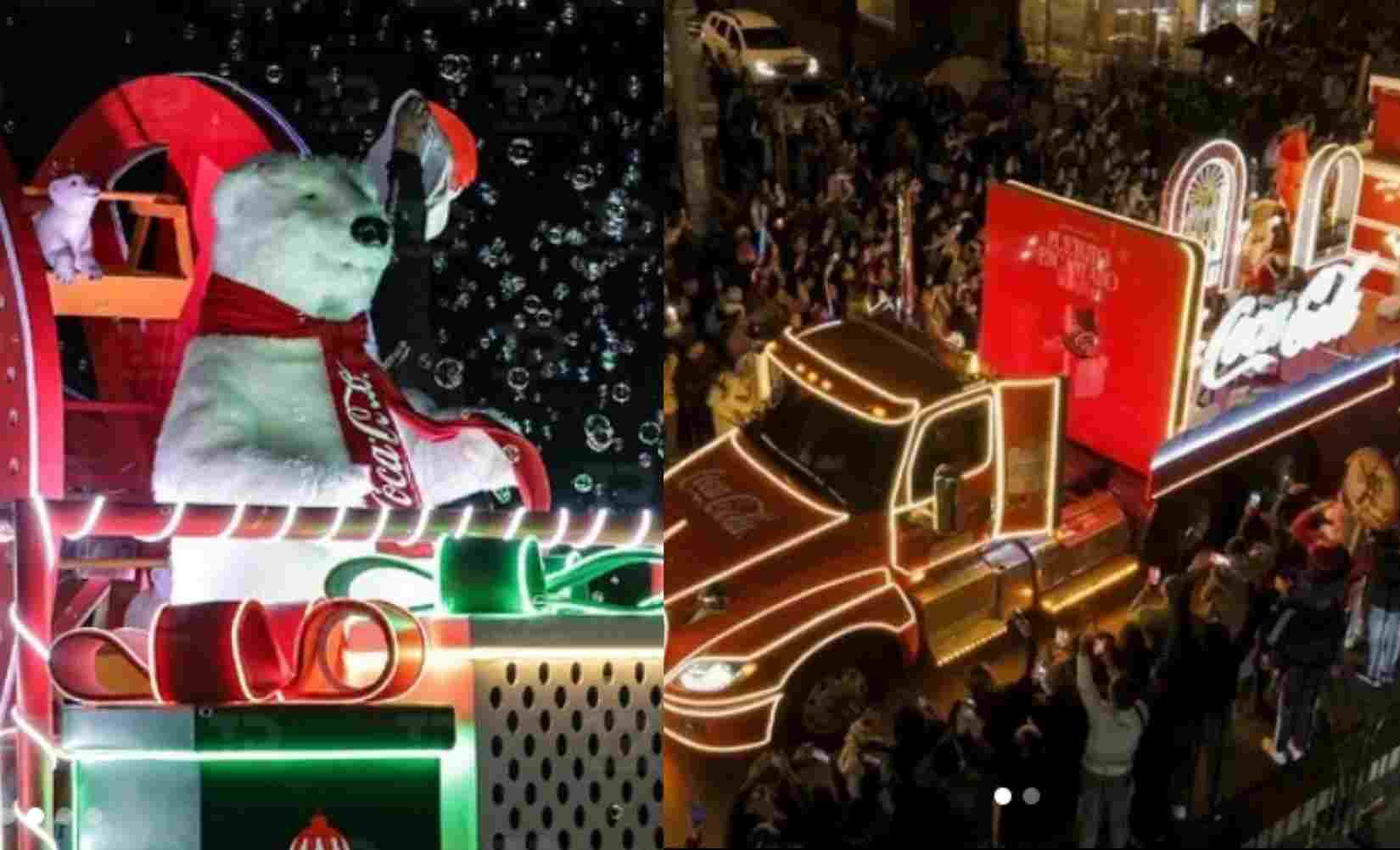 fechas y recorridos de la caravana de Coca-Cola