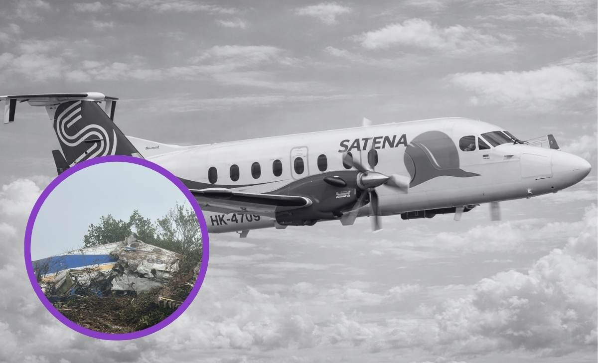 Caja negra del avión de Satena accidentado en Norte de Santander