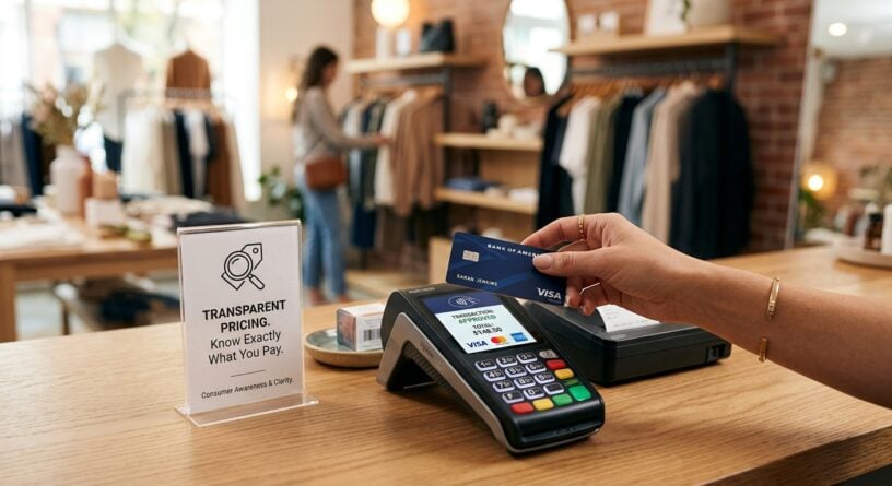 ¿Le cobraron más por pagar con tarjeta?